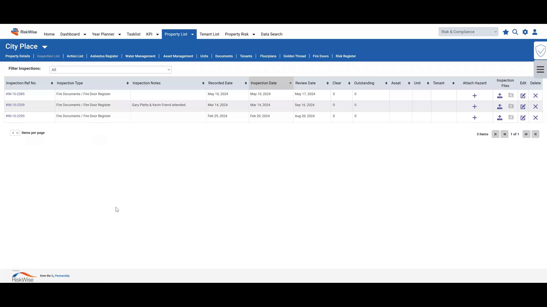 binumi.com - Fire Door Register